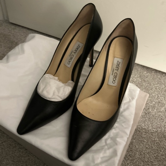 Jimmy Choo | Shoes | Jimmy Choo Black Stilettos | Poshmark